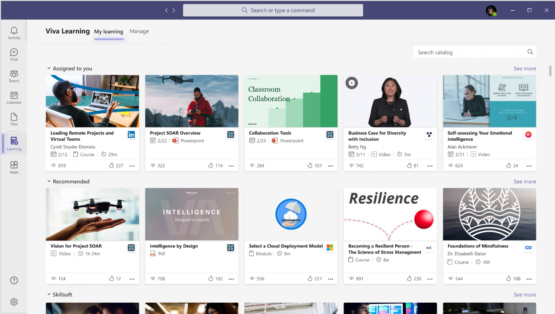 Viva Learning: breng kennis en adoptie naar een hoger niveau • Wortell